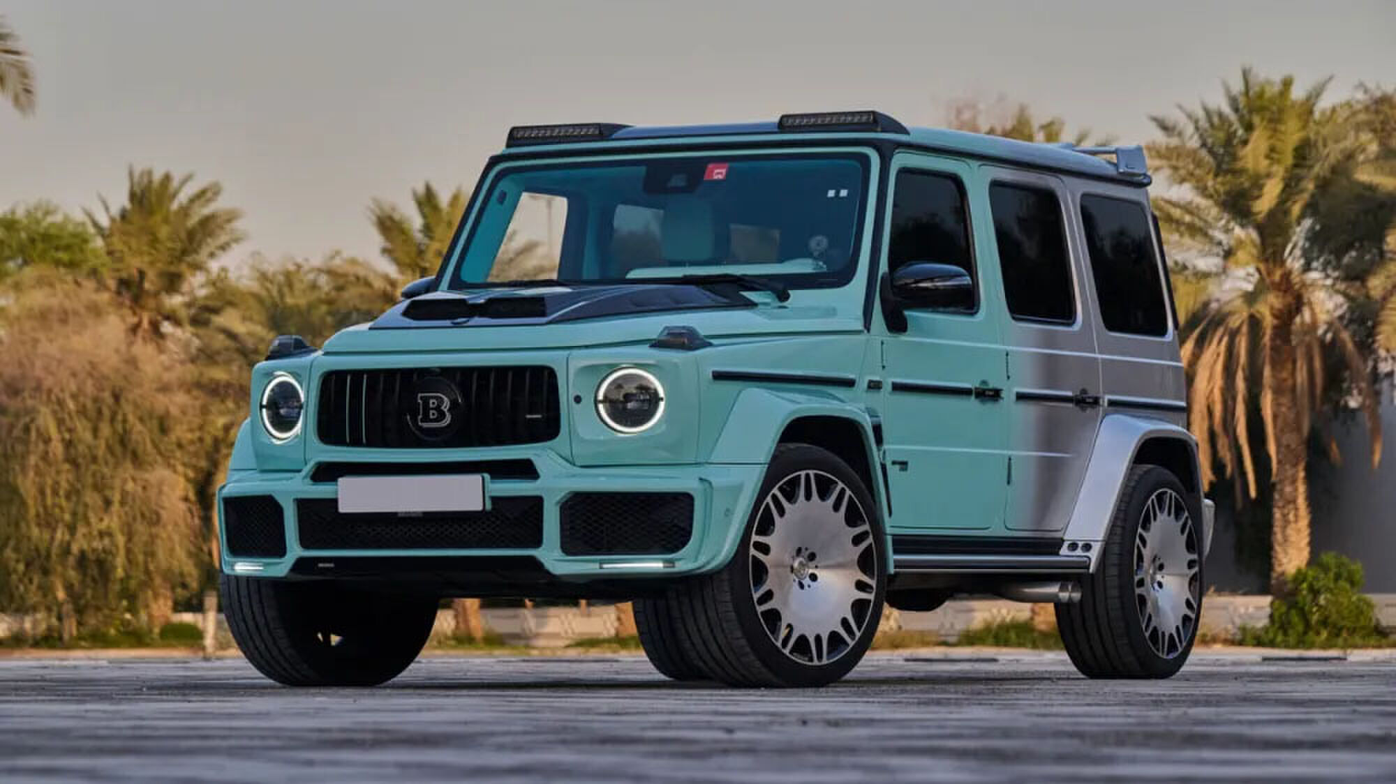Super Car Blondie veilt bijzondere Mercedes-AMG G63 Brabus