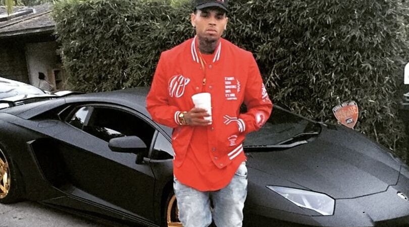 Hiphopartiest geeft collega Chris Brown Lamborghini van $ 600.000